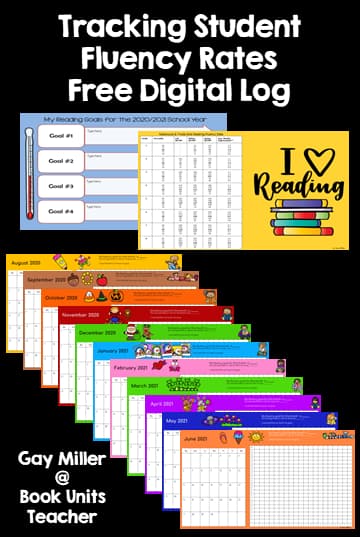 Tracking Student Fluency Rates - Book Units Teacher