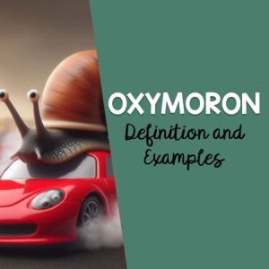 Oxymoron Definition, Examples, and Lesson - Book Units Teacher
